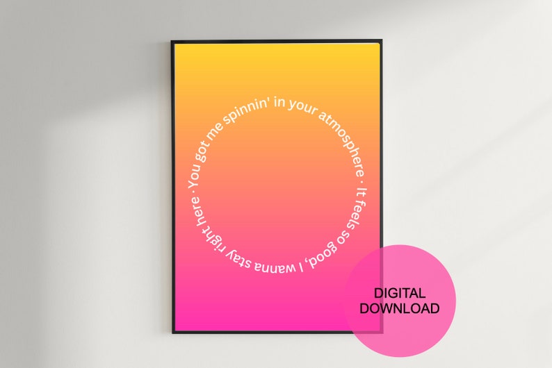 Fisher Printable Poster, Atmosphere Wall Art, House Music, Electronic ...