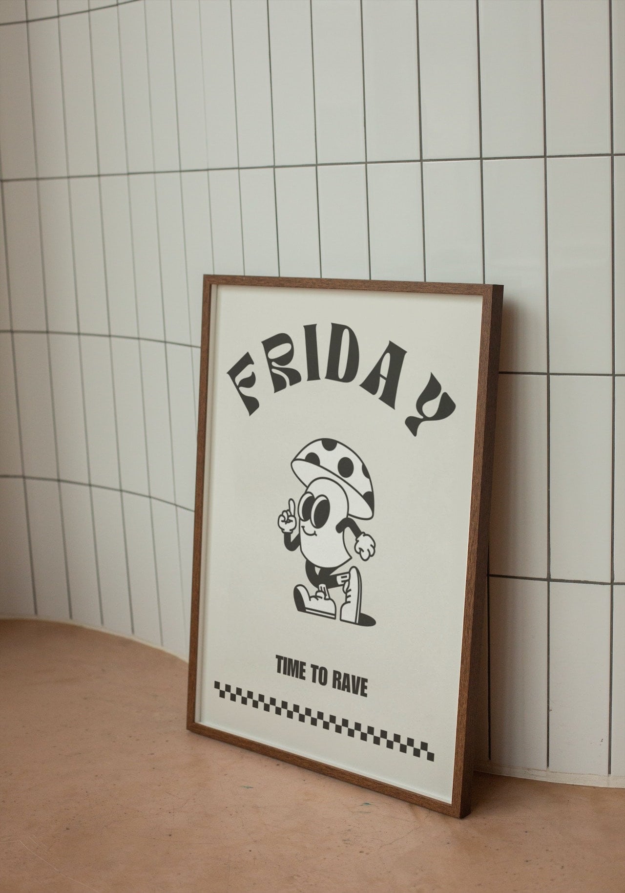 Friday Time to Rave Poster, Rave Poster, Rave Wall Art, 90s Wall Decor ...