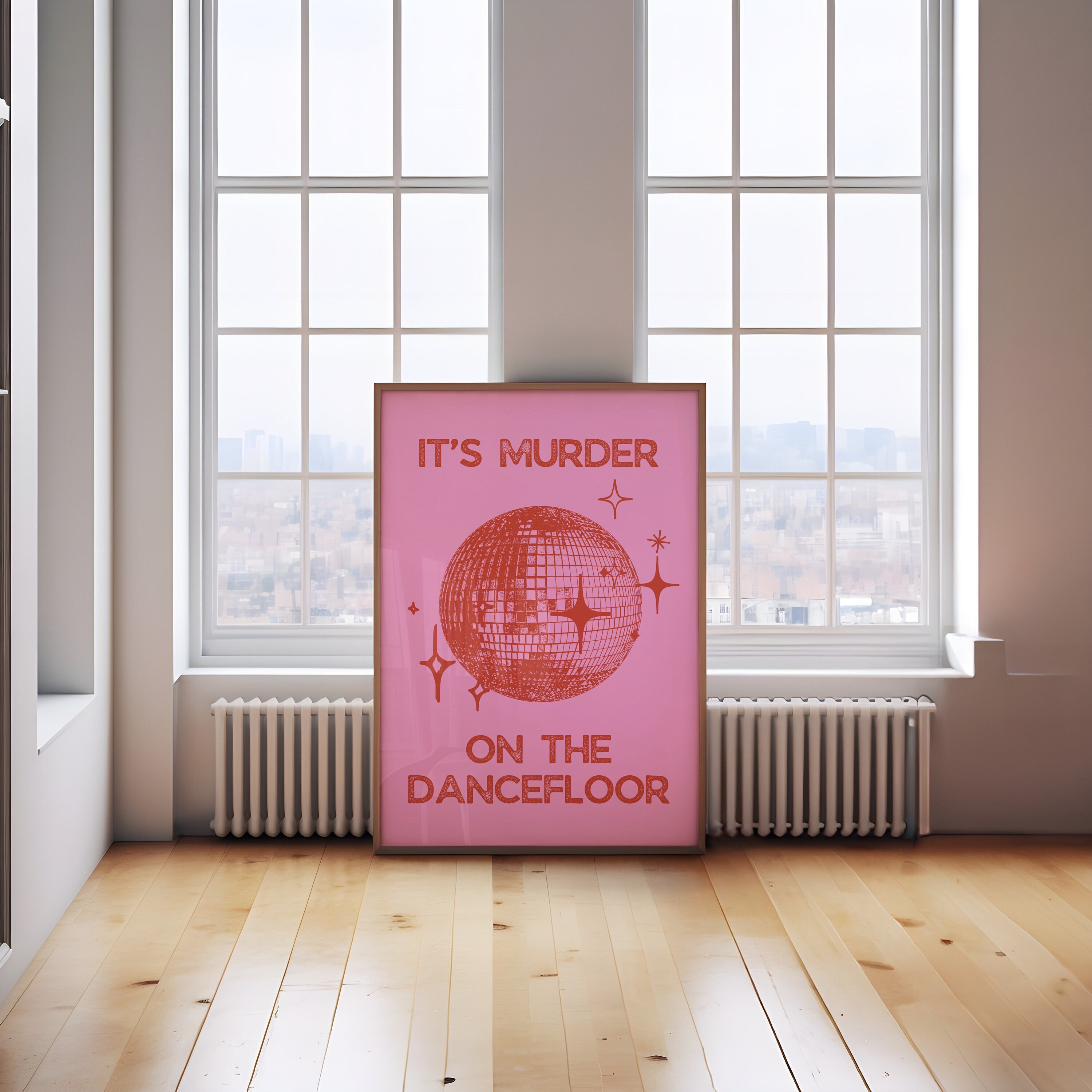 Murder on the Dancefloor Print, Saltburn Poster, Disco Ball Wall Art ...