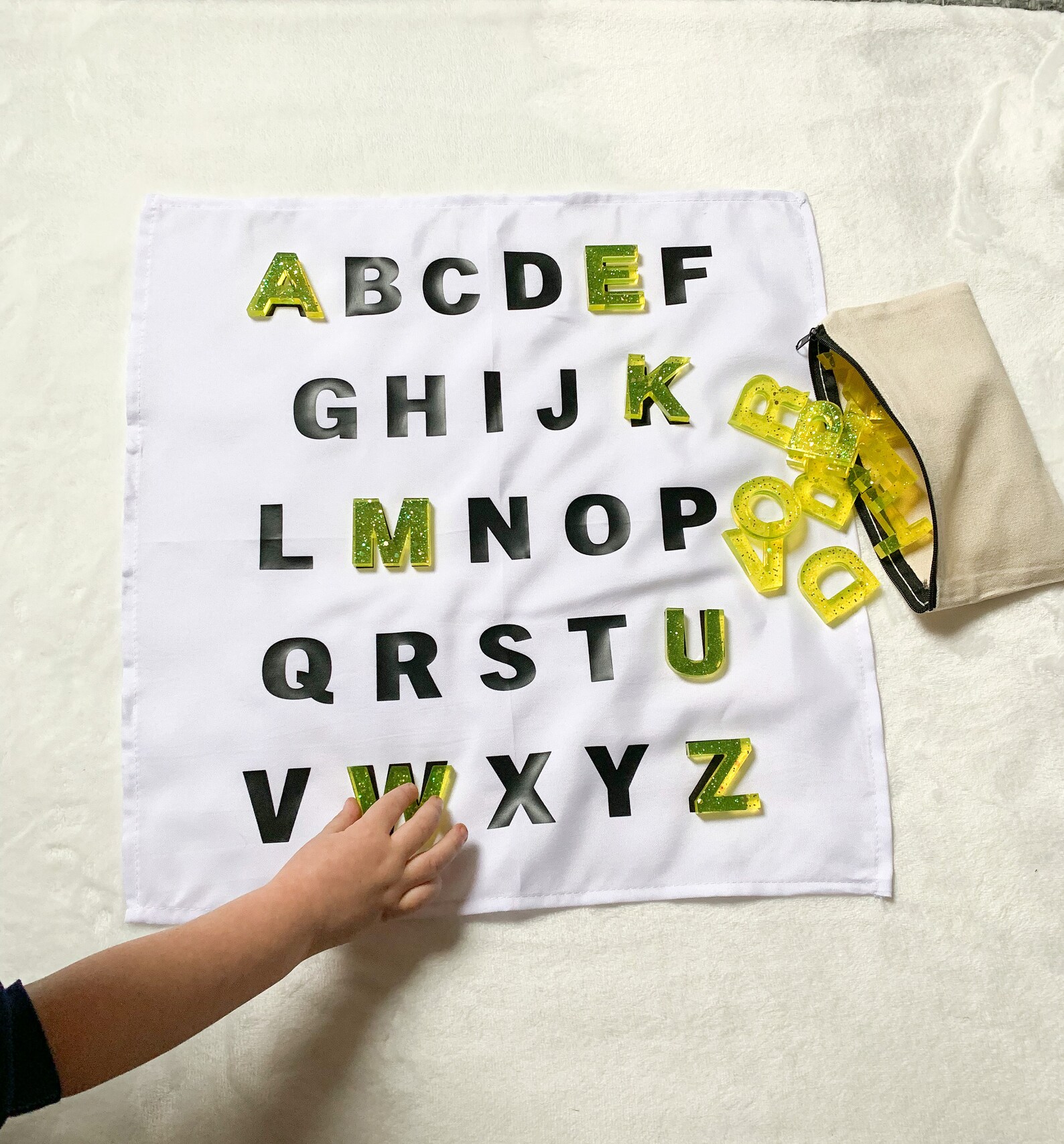 Letter Mat | Alphabet Mat | Letter Matching Game | Letter Play Mat ...