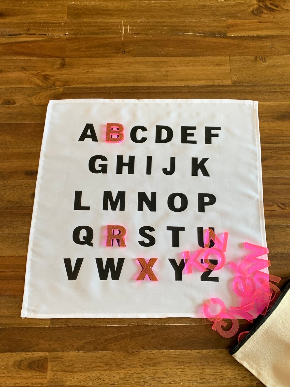 Letter Mat | Alphabet Mat | Letter Matching Game | Letter Play Mat ...
