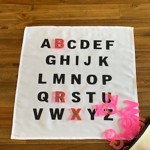 Letter Mat | Alphabet Mat | Letter Matching Game | Letter Play Mat ...