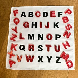 Letter Mat | Alphabet Mat | Letter Matching Game | Letter Play Mat ...