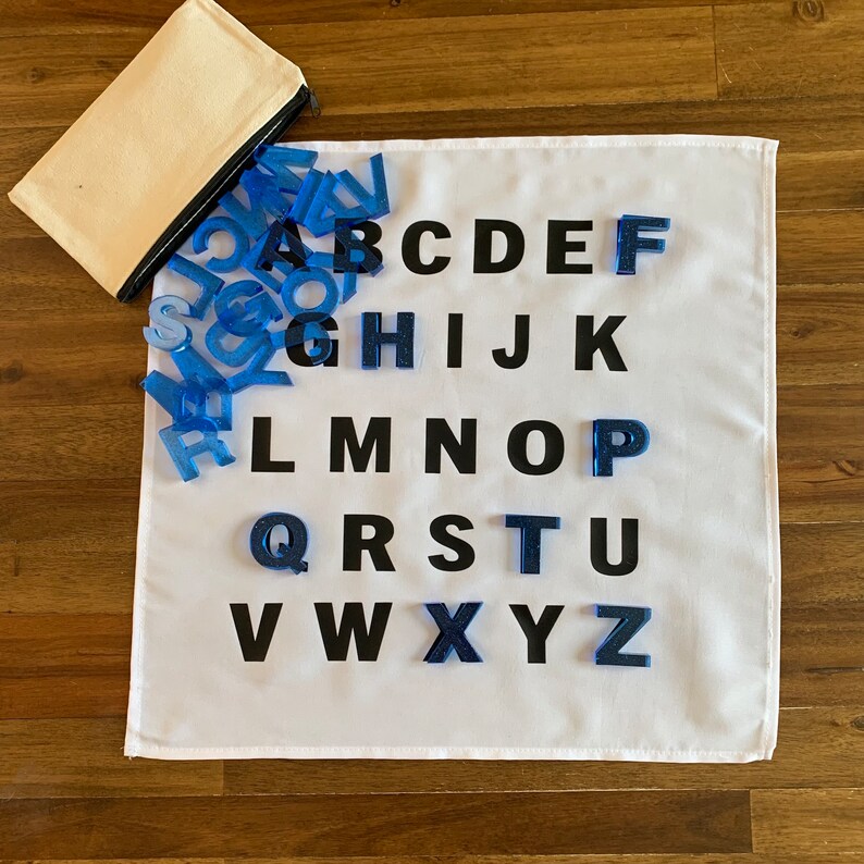 Letter Mat | Alphabet Mat | Letter Matching Game | Letter Play Mat ...