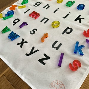Letter Mat | Alphabet Mat | Letter Matching Game | Letter Play Mat ...