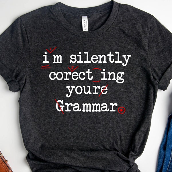 Funny Grammar Shirt - Etsy