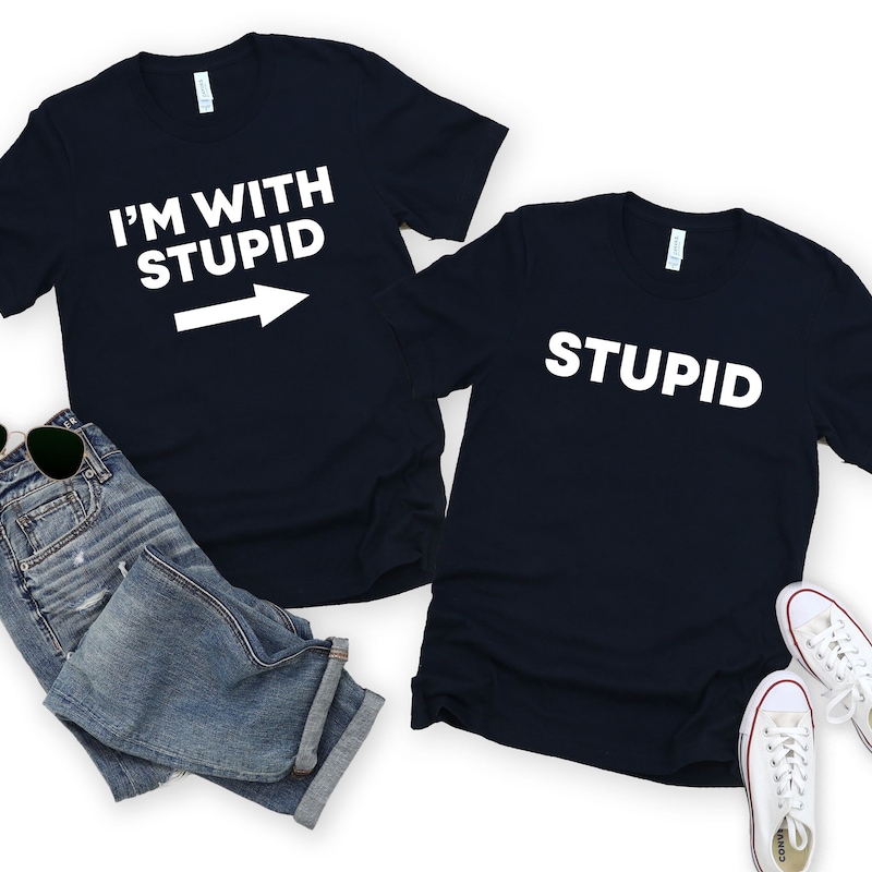 Im With Stupid T Shirts - Etsy