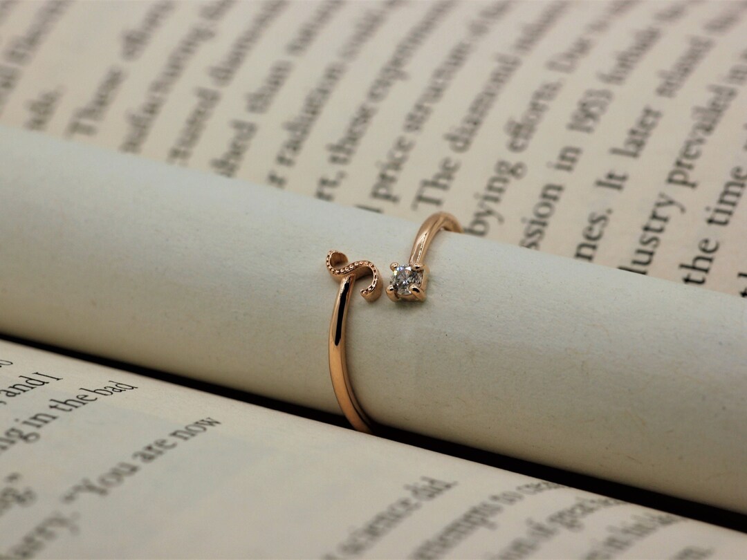 8K Chain Design Gold Gift Rings, Design Ring, Gold Rings for Women ...