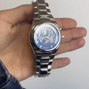 Fossil Big Tic Flame Digital Animated Vintage Retro Wrist Watch JR-8222 - Etsy Canada