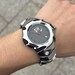Oakley Blade 2 Silver Link Saw Frame Wristwatch Stainless Steel ...