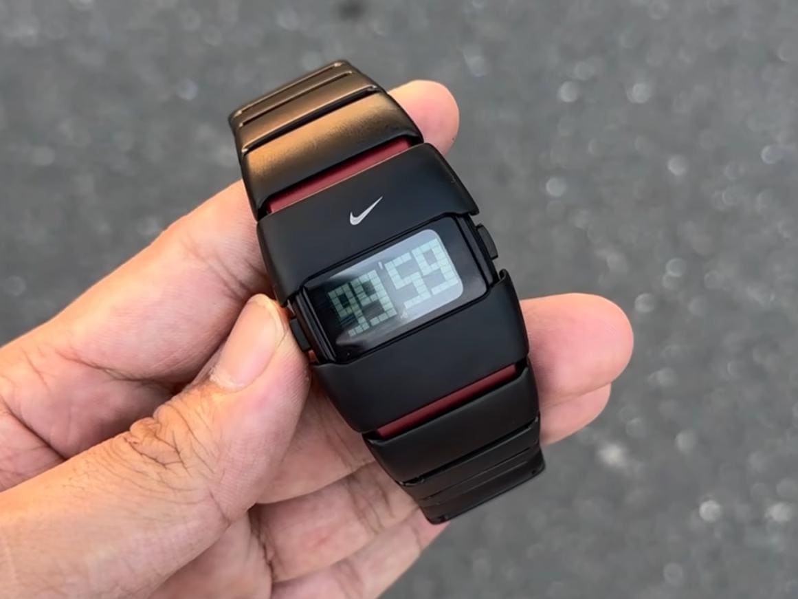 D Line Digital Sport Y2k Style Wrist Watch Swoosh Inspired D Line Digital Sport Y2k Style Wrist Watch Swoosh Inspired