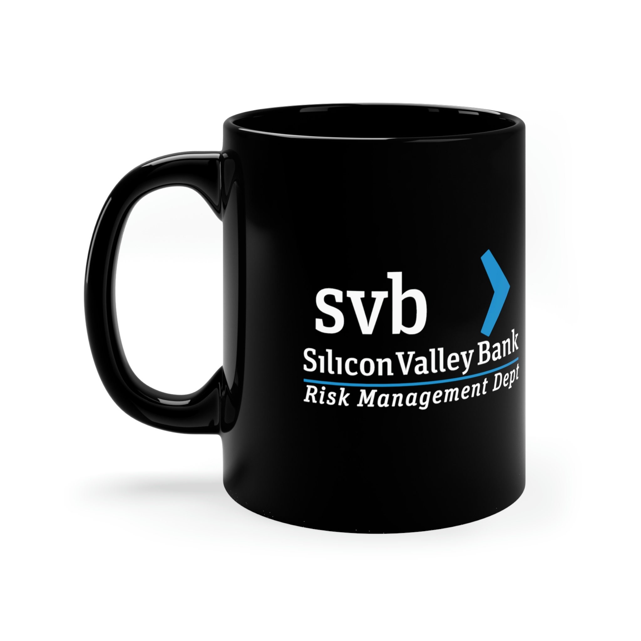 Silicon Valley Bank Risk Management Department Mug, SVB Funny Finance ...