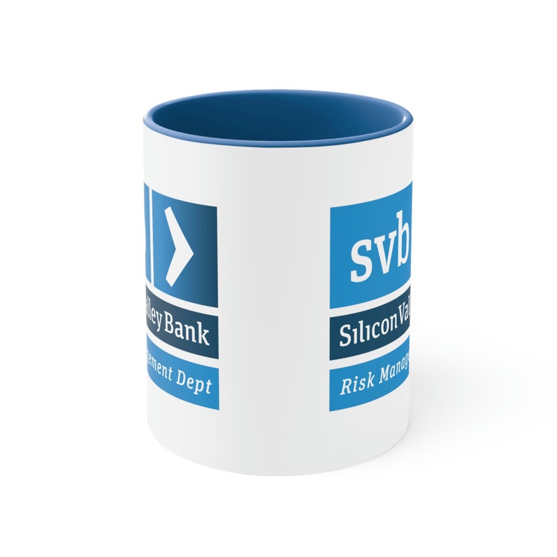 Silicon Valley Bank Risk Management Department Mugs, SVB Funny Finance ...
