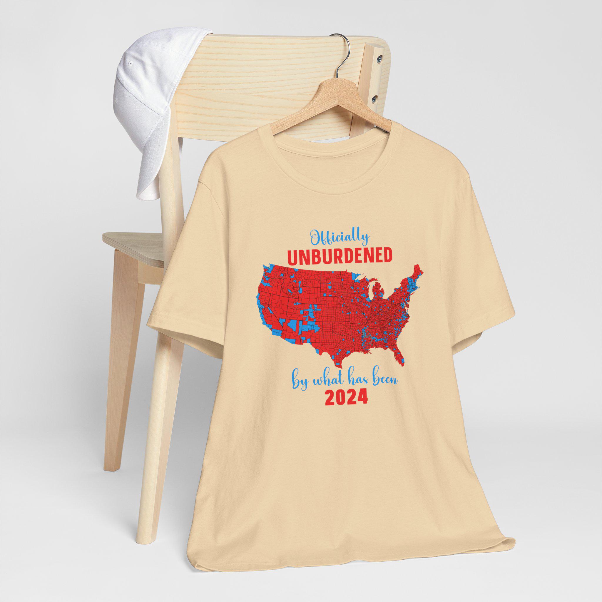Donald Trump 2024 Election Results Map Shirt, USA Electoral Map 2024 ...