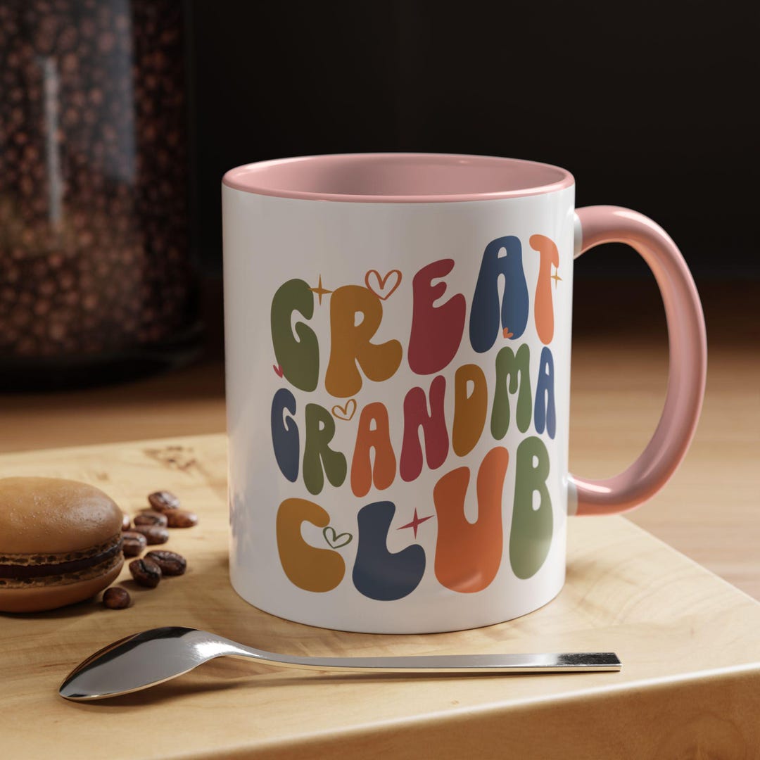 Great Grandma Club Mug, Mother's Day Mug, Great Grandma Mug, Grandma ...