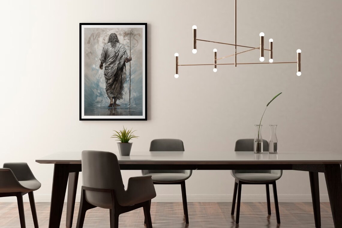 Moses - Wall Decor / Wall Art / Digital Art/ Gift for Him / Gift for ...