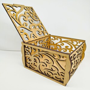 Multipurpose Storage Box Laser Cut Files | 3mm Material SVG & DXF - Etsy