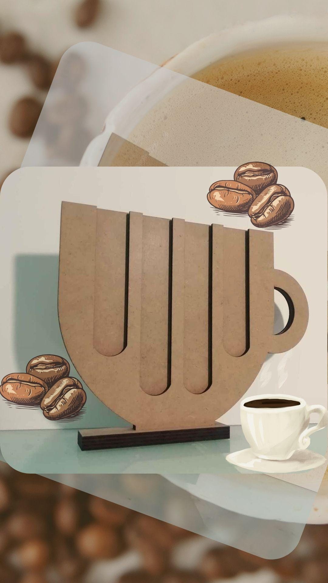 Nespresso Capsule Stand Laser Cut /DXF 3mm Plywood - Etsy