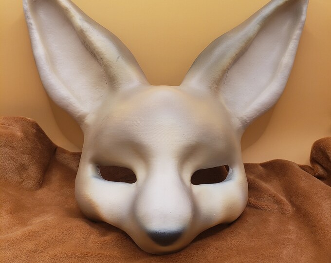 Kitsune Fox Mask / Half Fox Mask /therian Fox Mask - Etsy