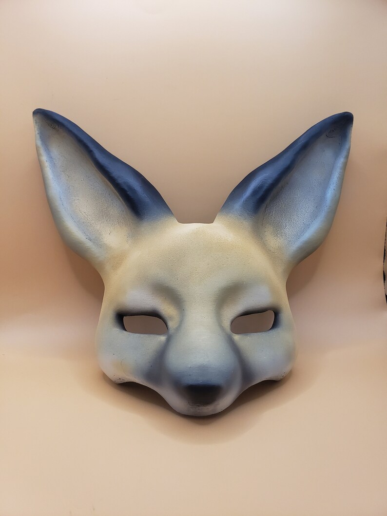 Kitsune Fox Mask / Half Fox Mask /therian Fox Mask - Etsy