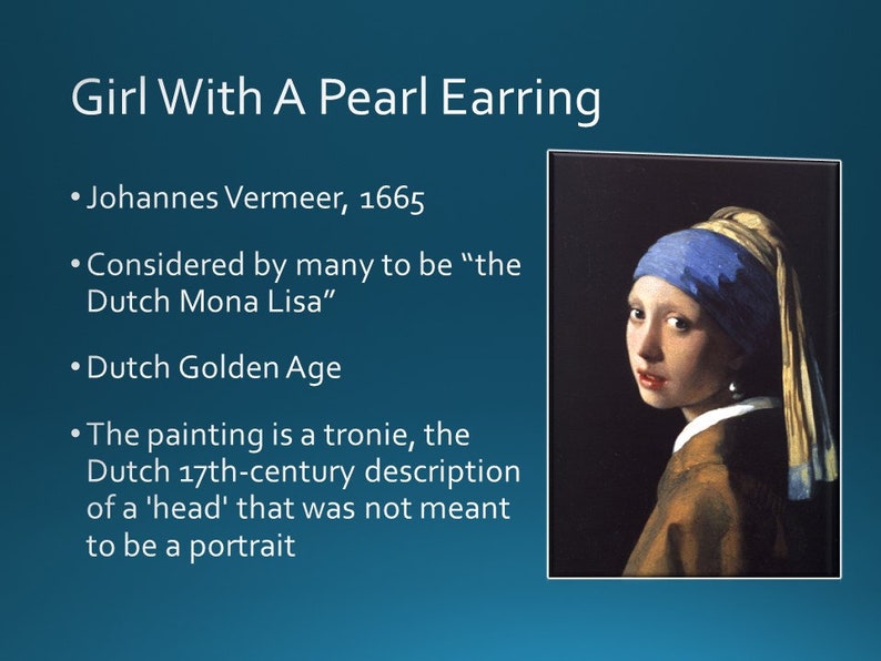 Famous Paintings in Art History Powerpoint Informational Slideshow ...
