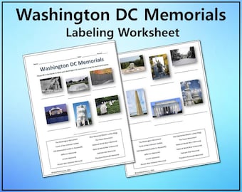 13 US Colonies & Their Capitals Labeling Worksheet Map - Editable ...