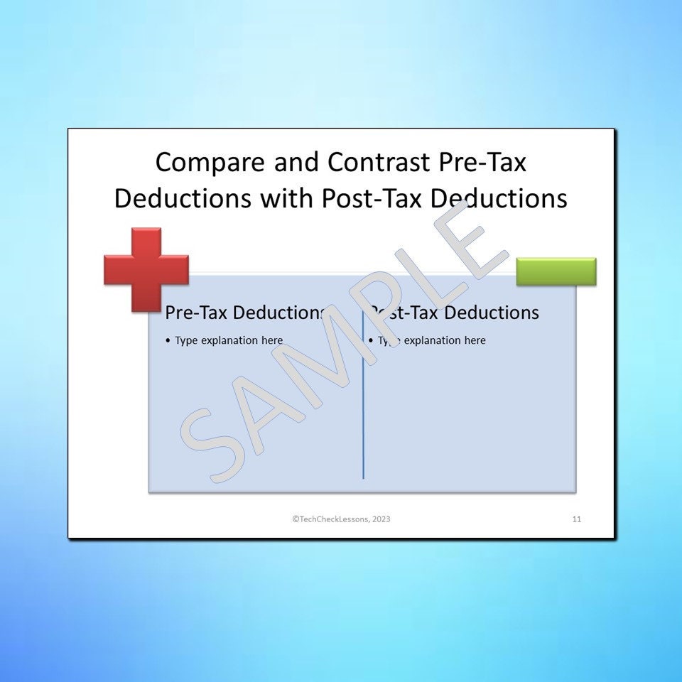 Paycheck Activity Financial Literacy Skills Editable DIGITAL DOWNLOAD ...