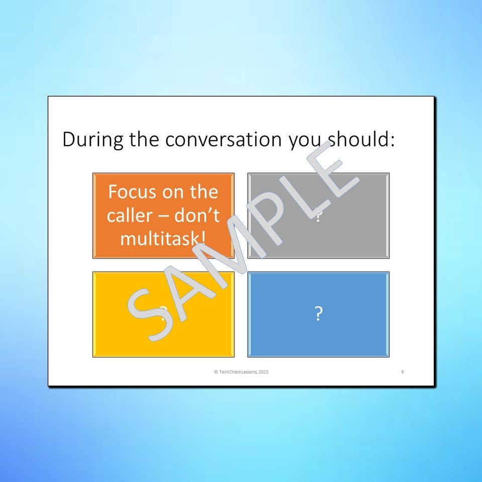 Phone Etiquette Lesson Activity Business and Career Skills Editable ...