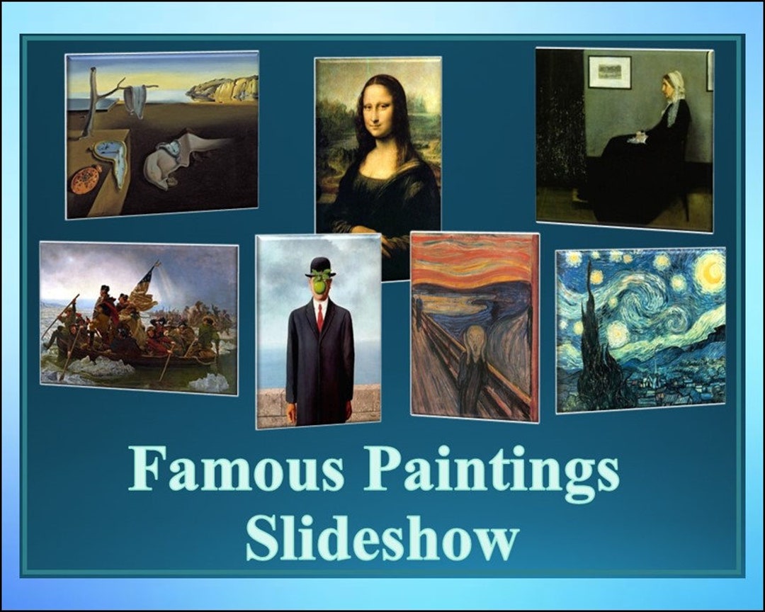 Famous Paintings in Art History Powerpoint Informational Slideshow ...