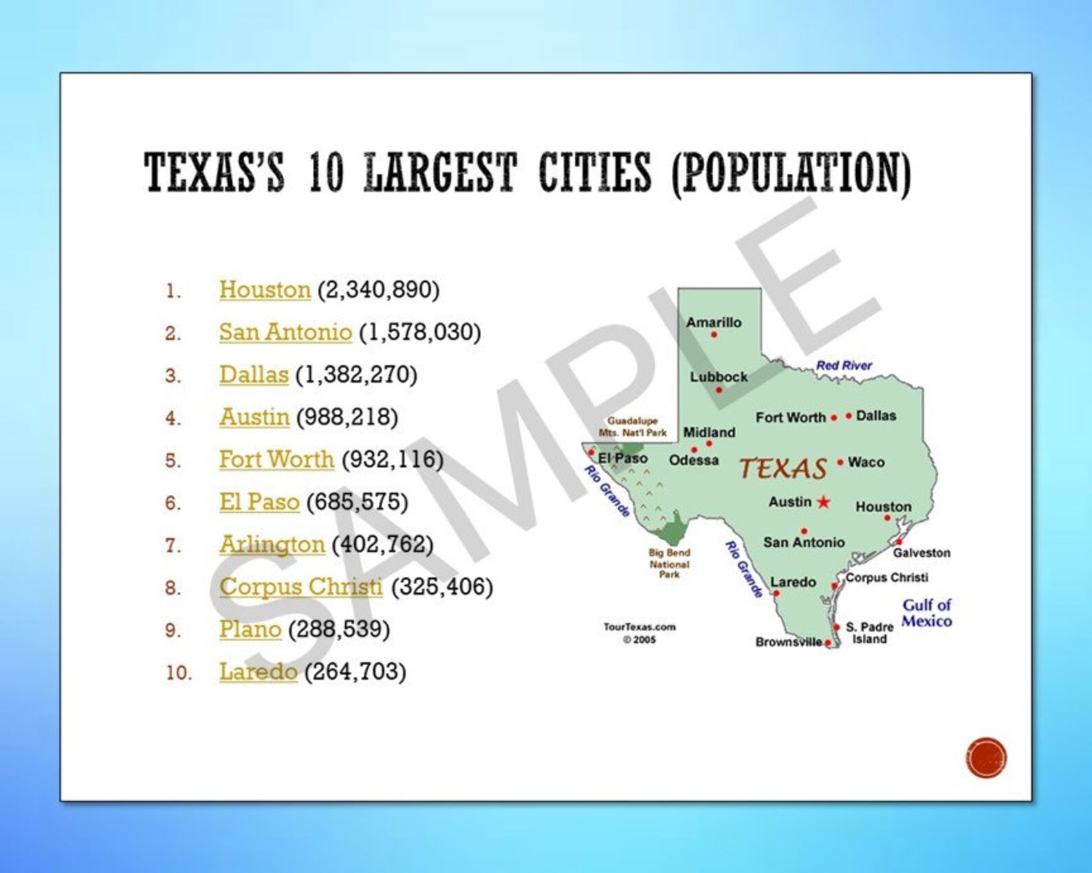 All About Texas - Slideshow Presentation - Editable DIGITAL DOWNLOAD - Etsy