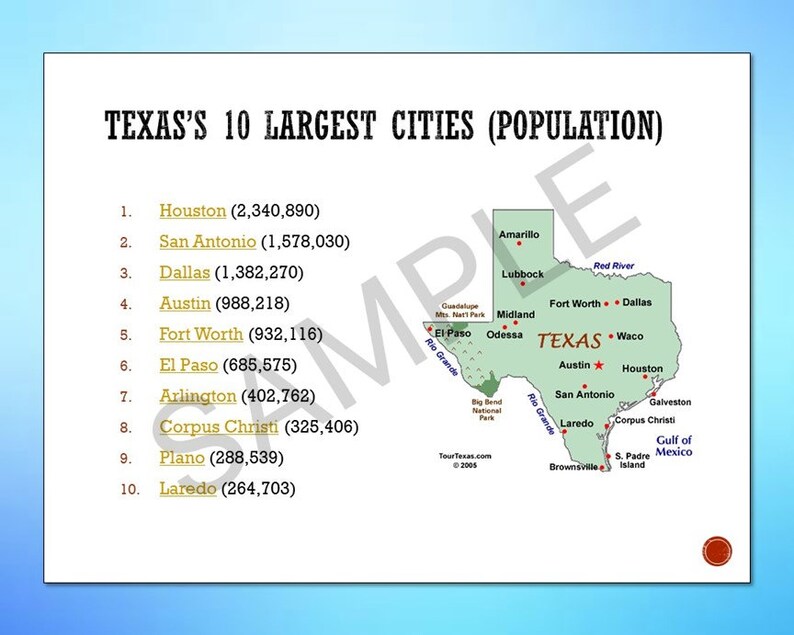 All About Texas Slideshow Presentation Editable DIGITAL - Etsy