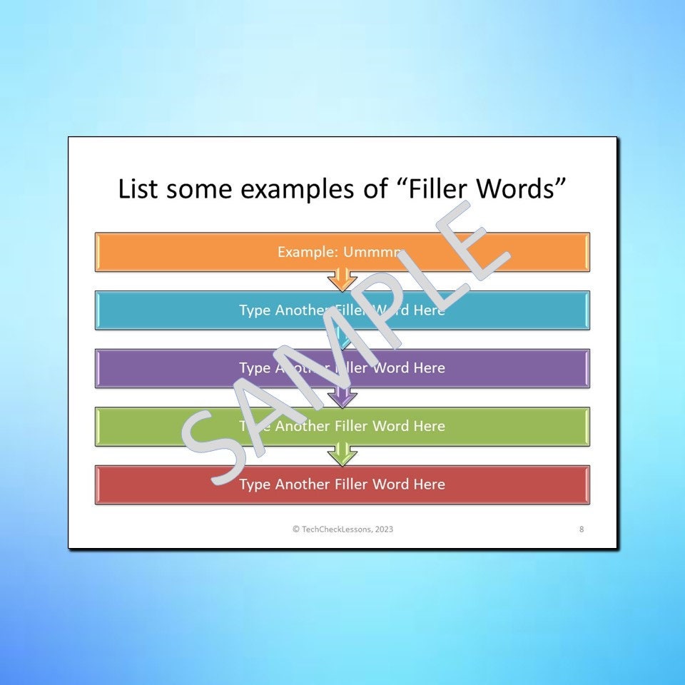 Public Speaking Task Activity Business and Career Skills Editable ...