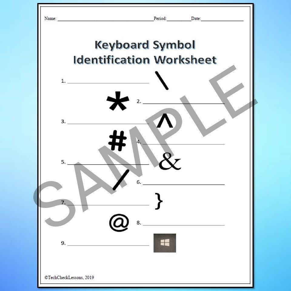 Computer Parts Labeling Activity 6 Worksheets Editable DIGITAL DOWNLOAD ...