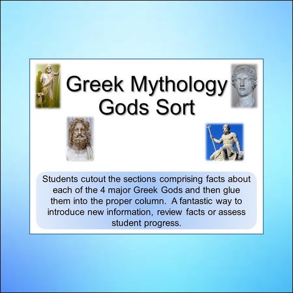 Greek Gods - Etsy
