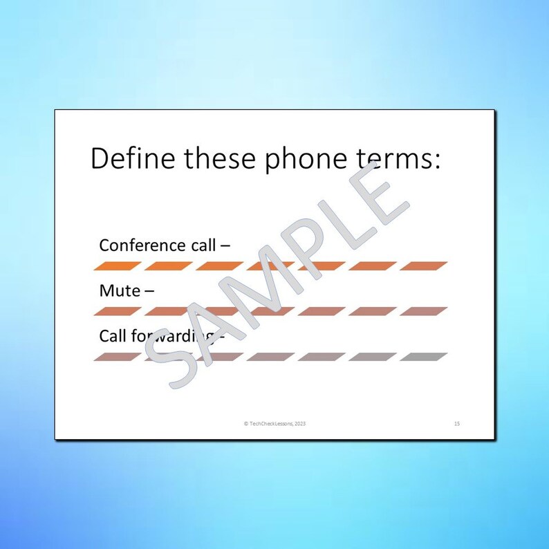 Phone Etiquette Lesson Activity Business and Career Skills Editable ...