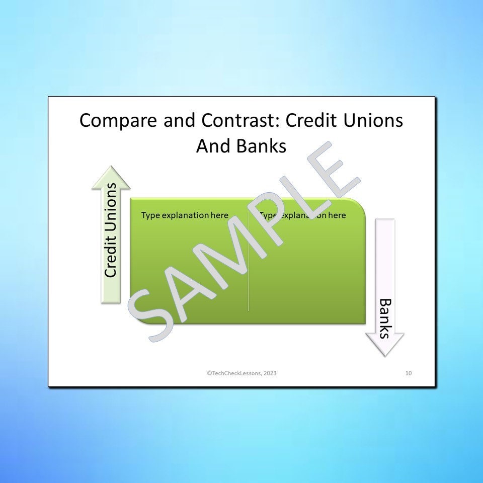 Personal Banking Lesson Activity - Financial Literacy - Editable ...
