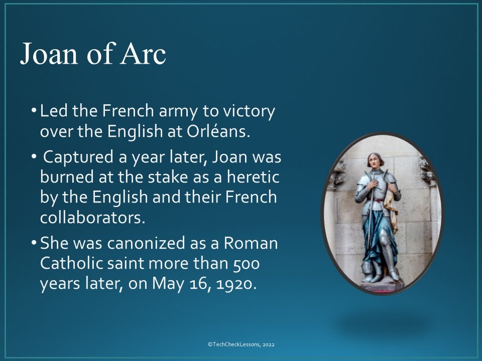 Famous Important Women in History Powerpoint Informational Slideshow ...