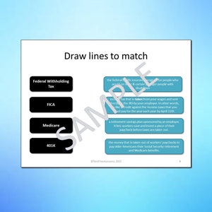 Paycheck Activity - Financial Literacy Skills - Editable DIGITAL ...