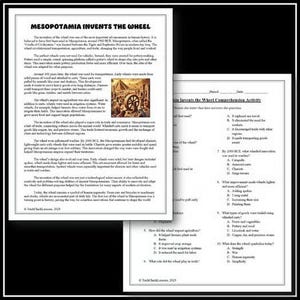 Ancient Mesopotamia - History Activity Bundle | Webquest | Puzzles ...