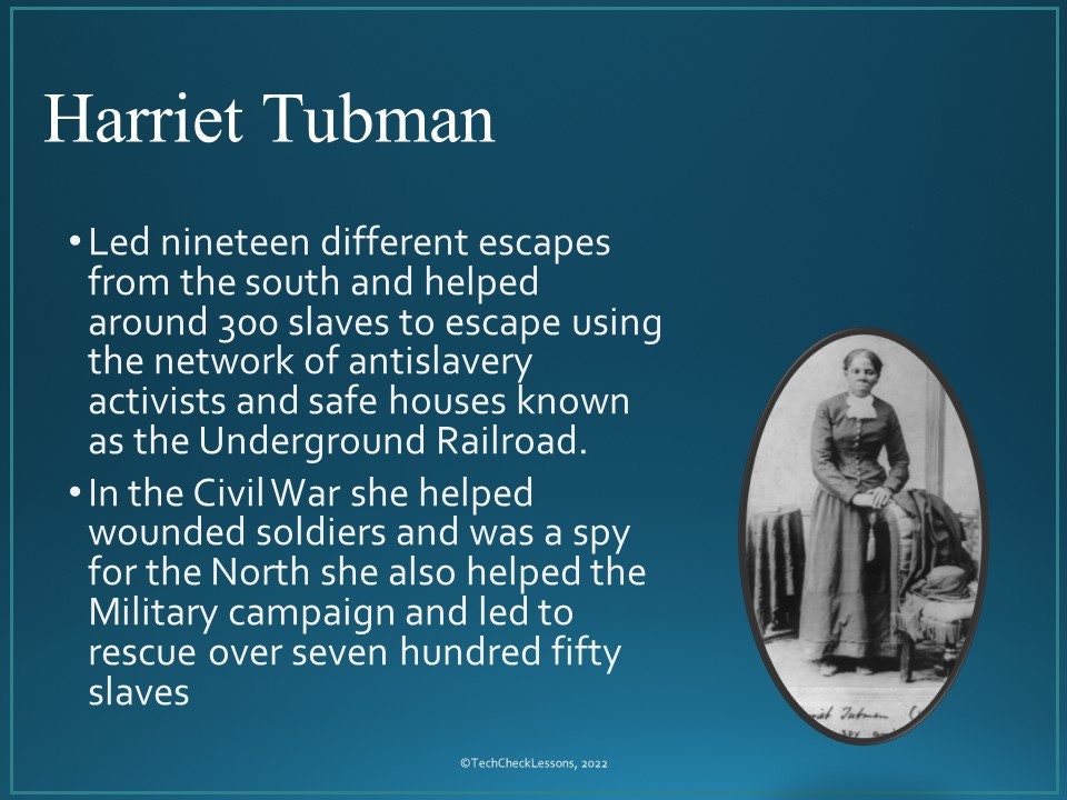 Famous Important Women in History Powerpoint Informational Slideshow ...