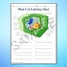 Plant Cell Labeling & Functions Science Worksheet - Editable DIGITAL ...