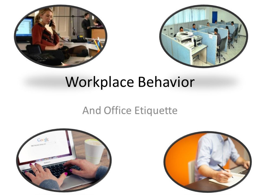 Business and Career Skills - Workplace Behavior Office Etiquette Lesson ...