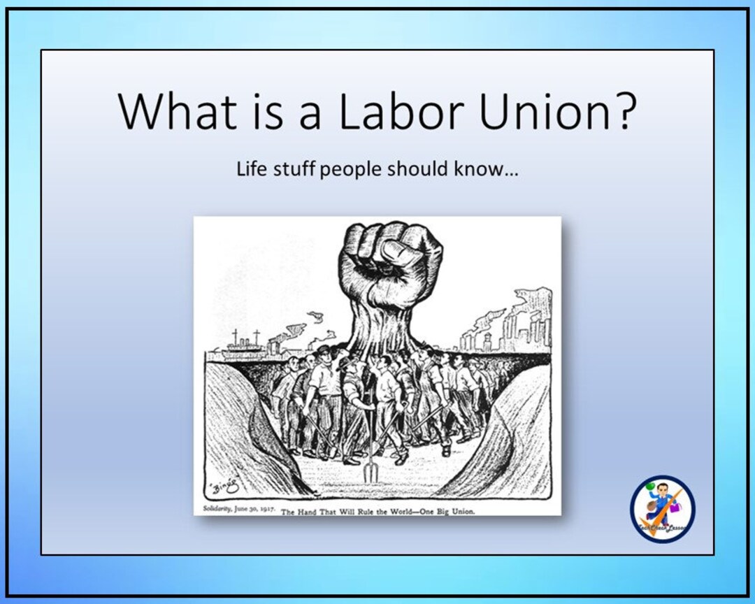 What is a Labor Union Informational Powerpoint Slideshow - Etsy