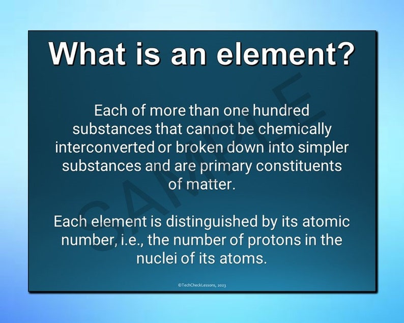 Famous Elements on the Periodic Table Powerpoint Informational - Etsy