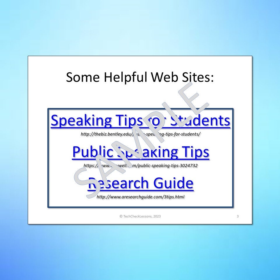 Public Speaking Task Activity - Business and Career Skills - Editable ...