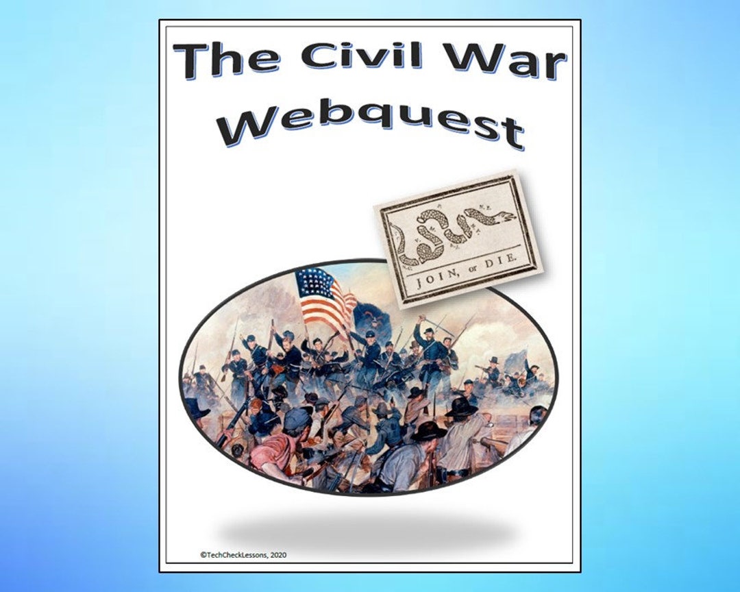 American Civil War Webquest - Social Studies Internet Activity ...