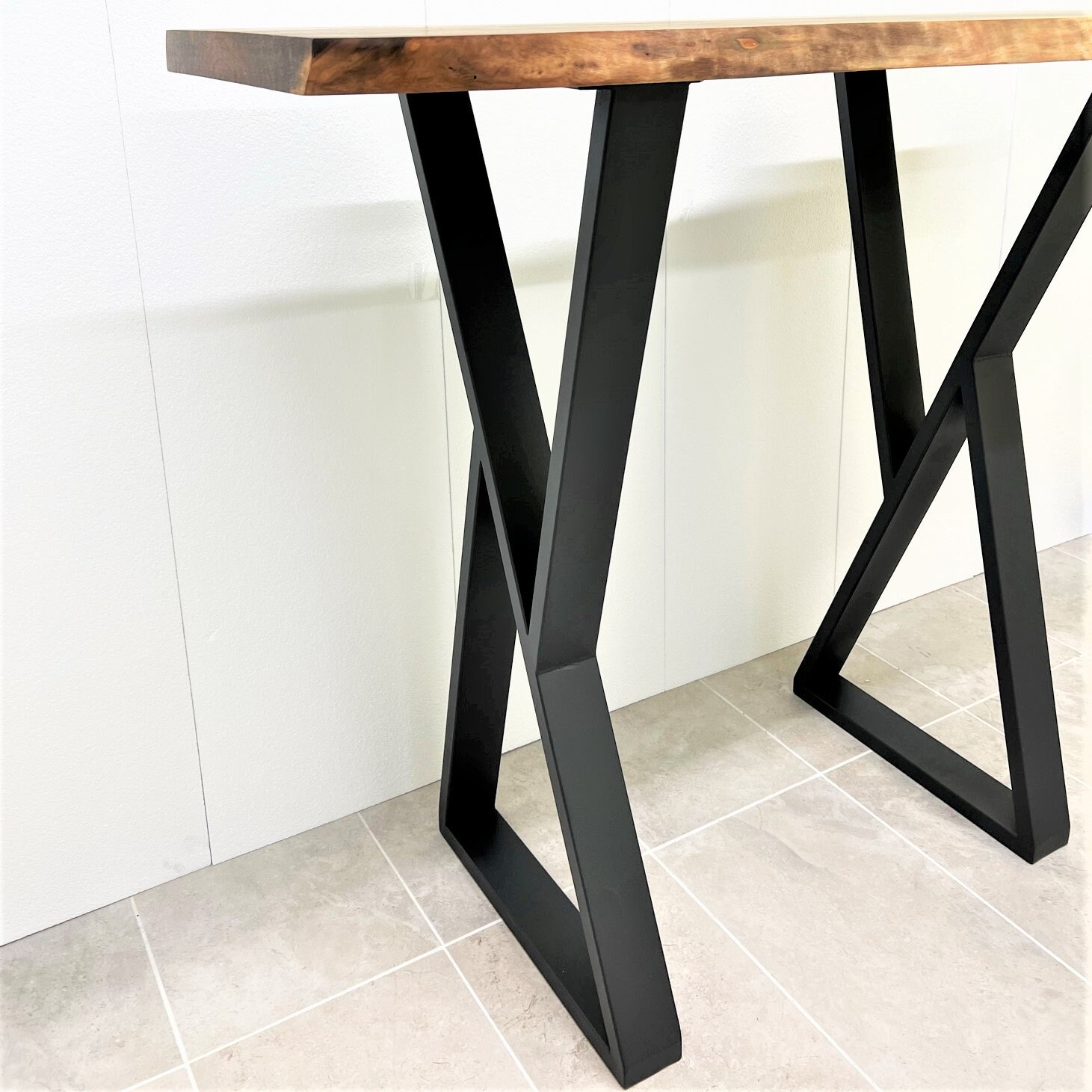 H40 BAR HEIGHT Table Legs Z Shape Pair - Etsy