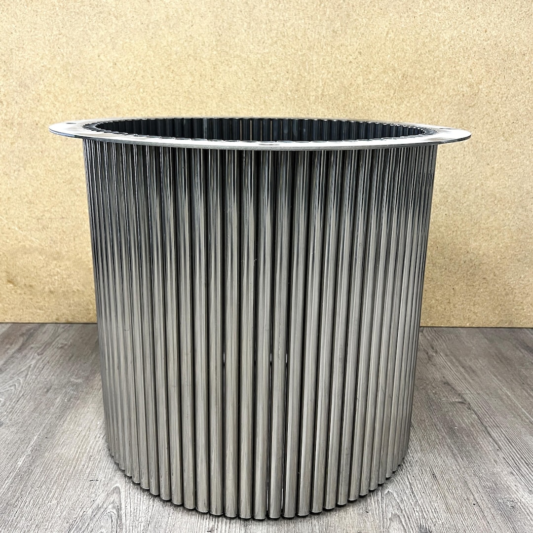 Fluted Metal Coffee Table Base - Etsy