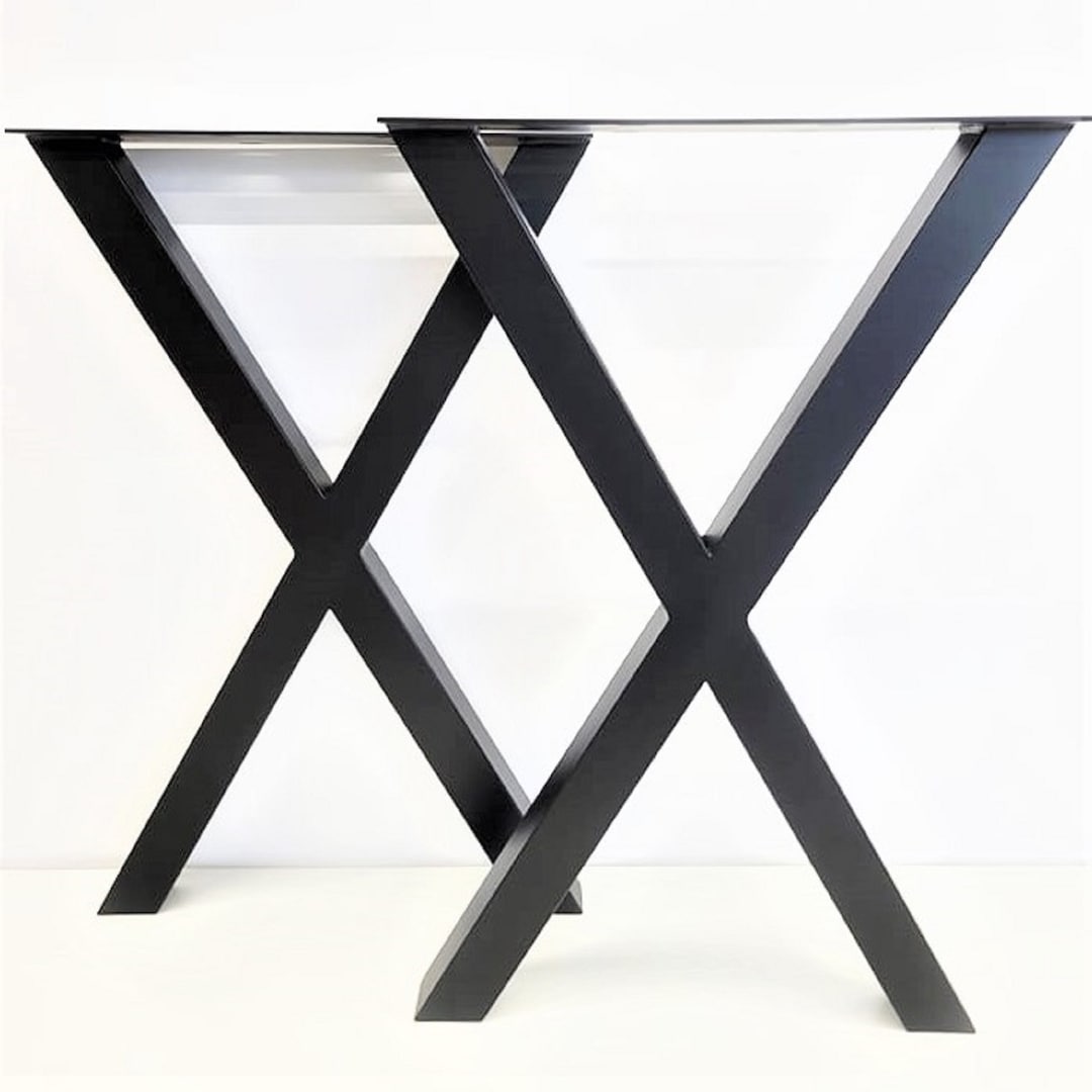 OFFICE DESK BASE - X Shape - Etsy