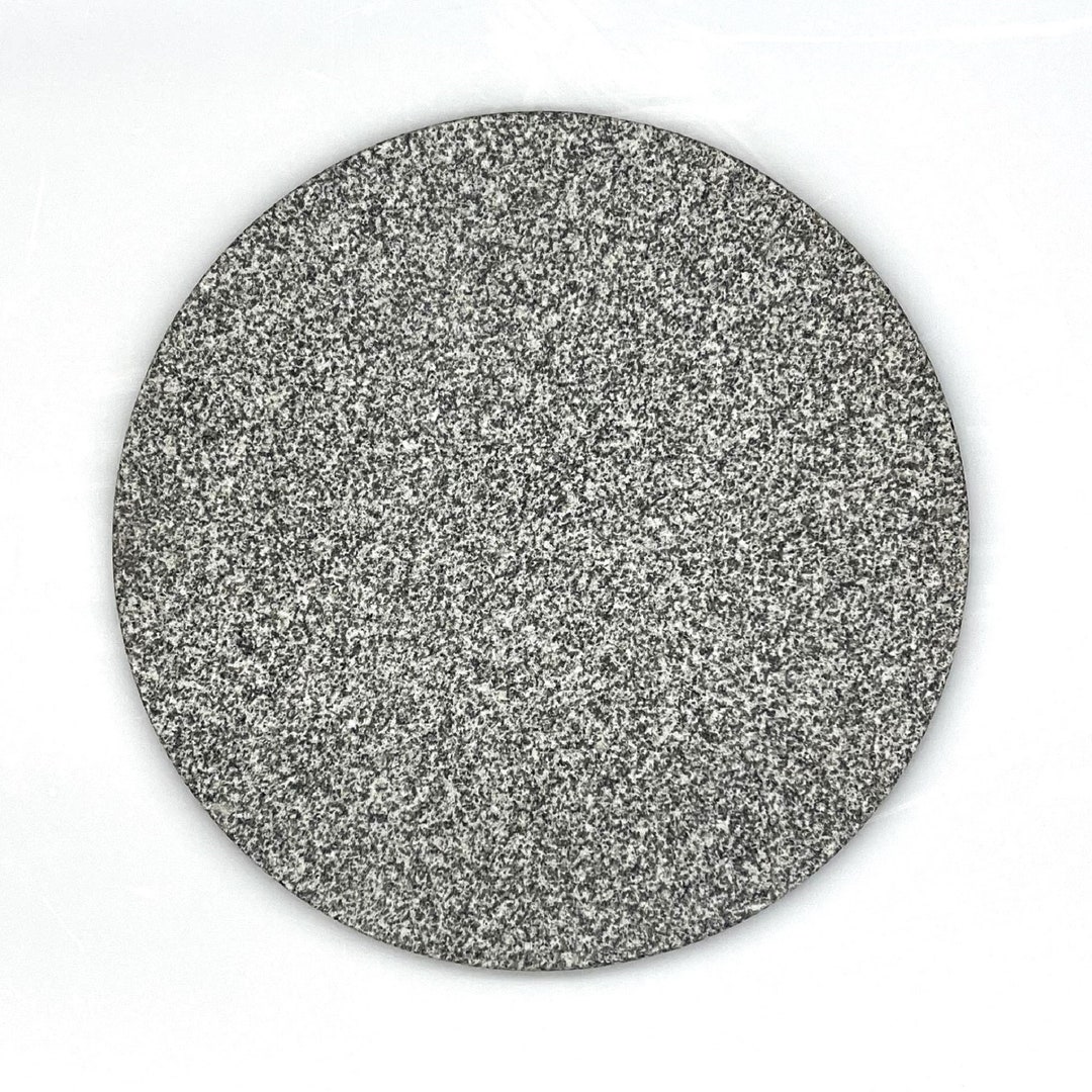Round Granite Table Top - Grey Color - Etsy